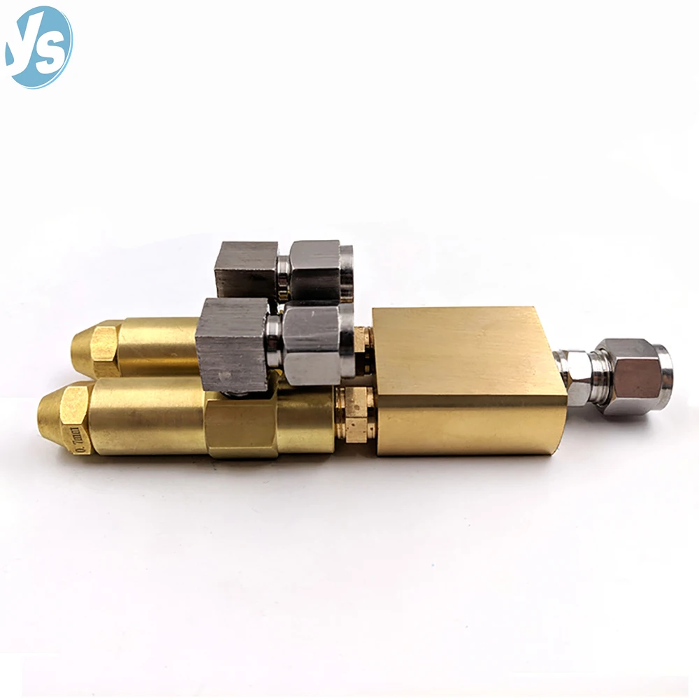 Industrial Dual-Injection Oil Burner Nozzle - Air-Atomized for Diesel ...