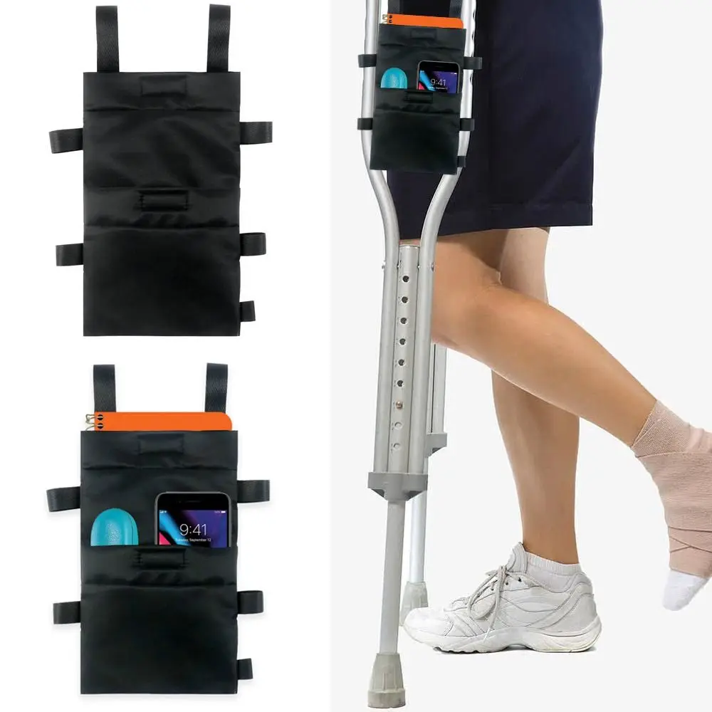 Convenient-Crutch-Storage-Bag-Lightweight-Adjustable-Underarm-Crutch ...