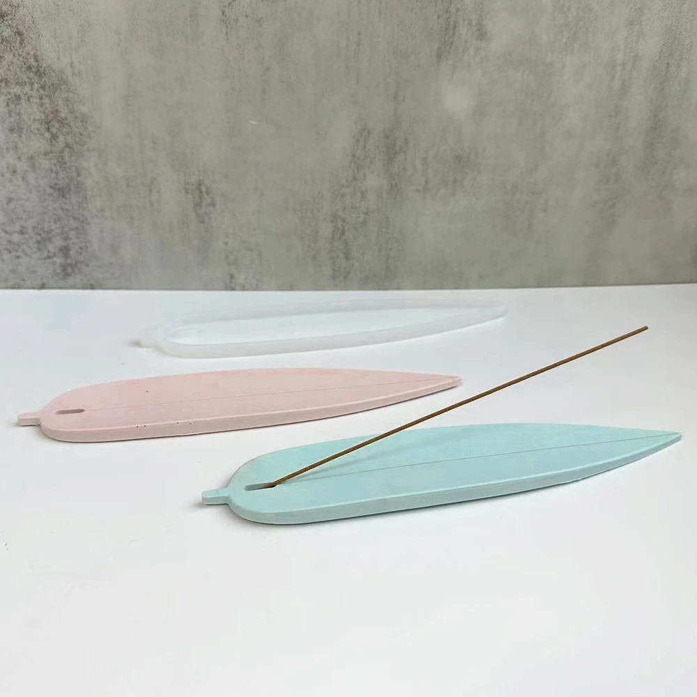 Willow-Leaf-Incense-Sticks-Holder-Silicone-Molds-DIY-Handmade-Uv-Epoxy ...