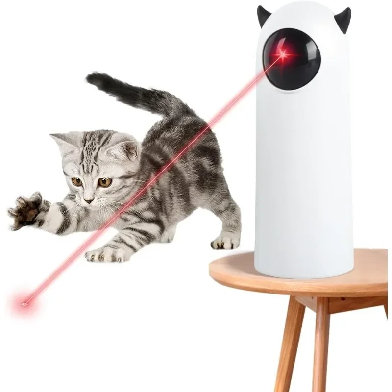 Automatic-Cat-Toys-Interactive-Smart-Teasing-Pet-LED-Laser-Indoor-Cat ...
