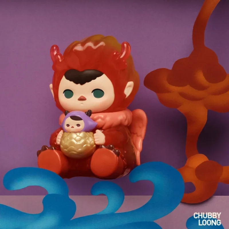 POP MART Loong Presents the Treasure Series Blind Box Surprise Box ...