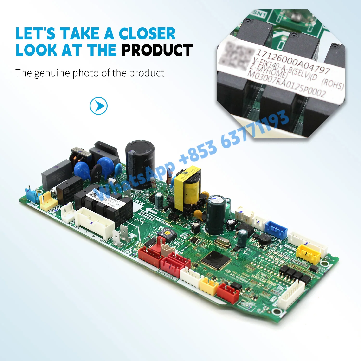 New Indoor Main Control Board Assembly pcb 17126000A04797 For Midea VRF ...