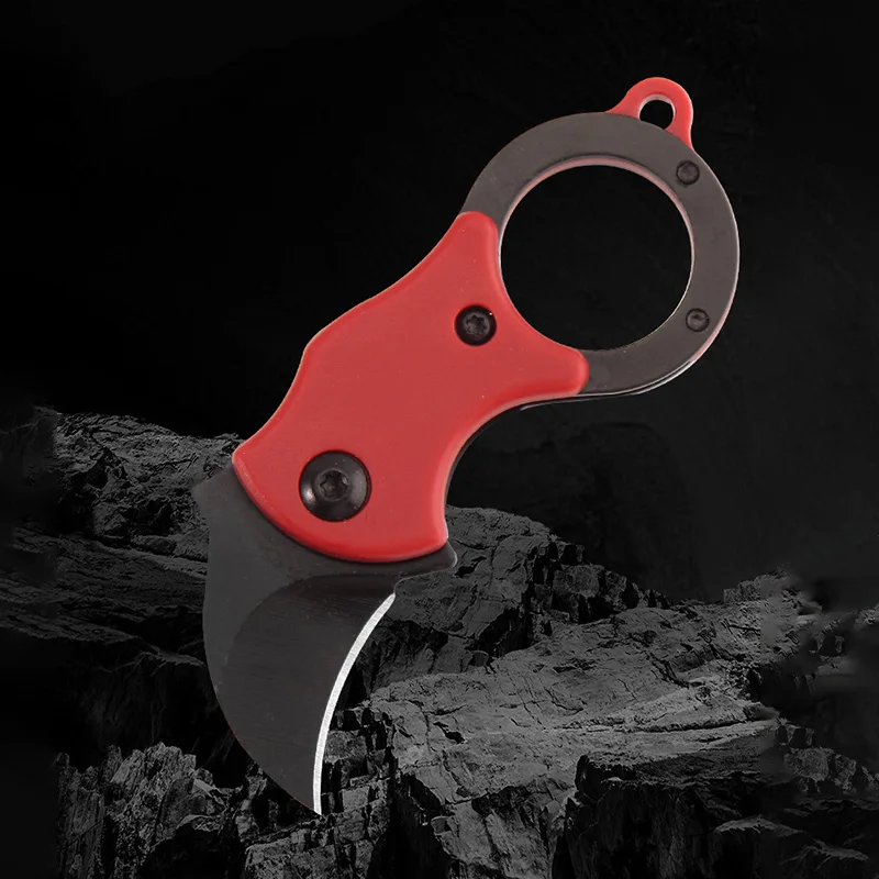 Outdoor-Pocket-Keychain-Emergency-Survival-Camping-Knife-Blade-Shaped ...