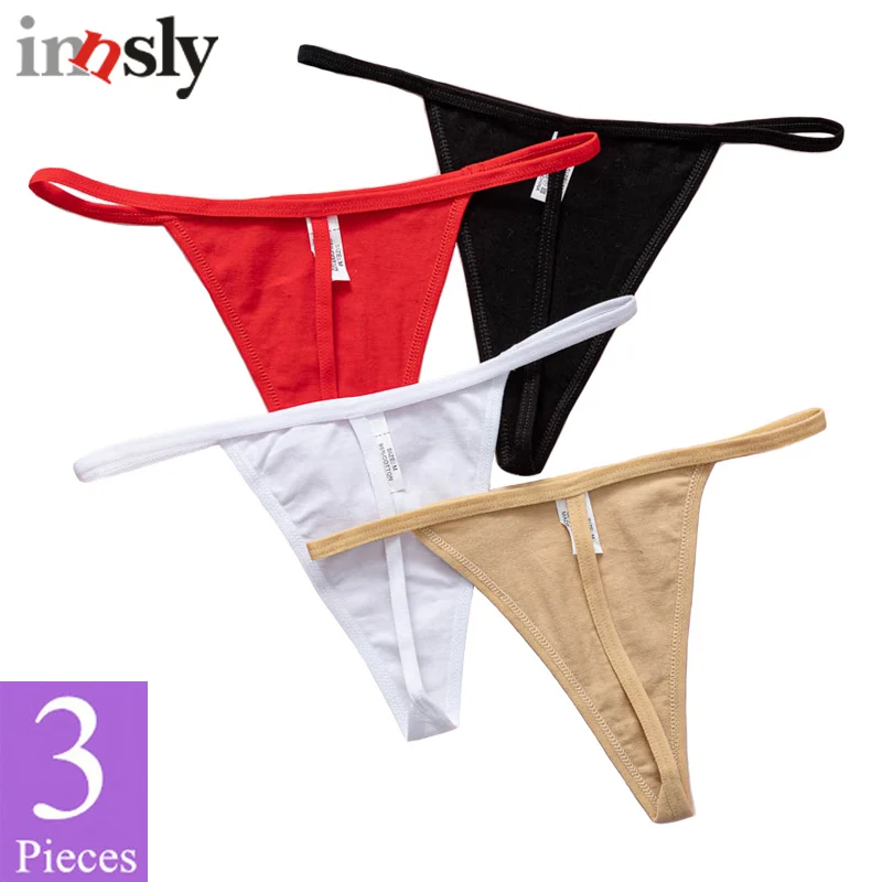 3-Pieces-Set-Thongs-Female-Sexy-Underwear-Solid-Cotton-Women-Seamless ...