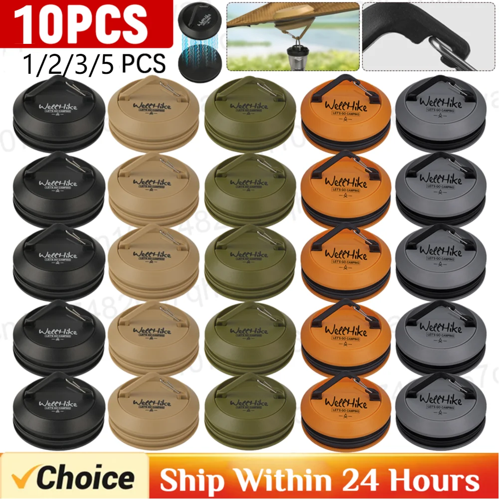 1-10pcs-Strong-Magnetic-Camping-Tent-Hook-Snap-Clip-Lock-Buckle-Outdoor ...