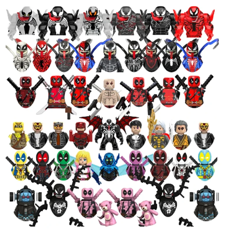 Marvel-Legendary-Hero-Building-Block-Brinquedo-Venom-Spider-Man-Homem ...