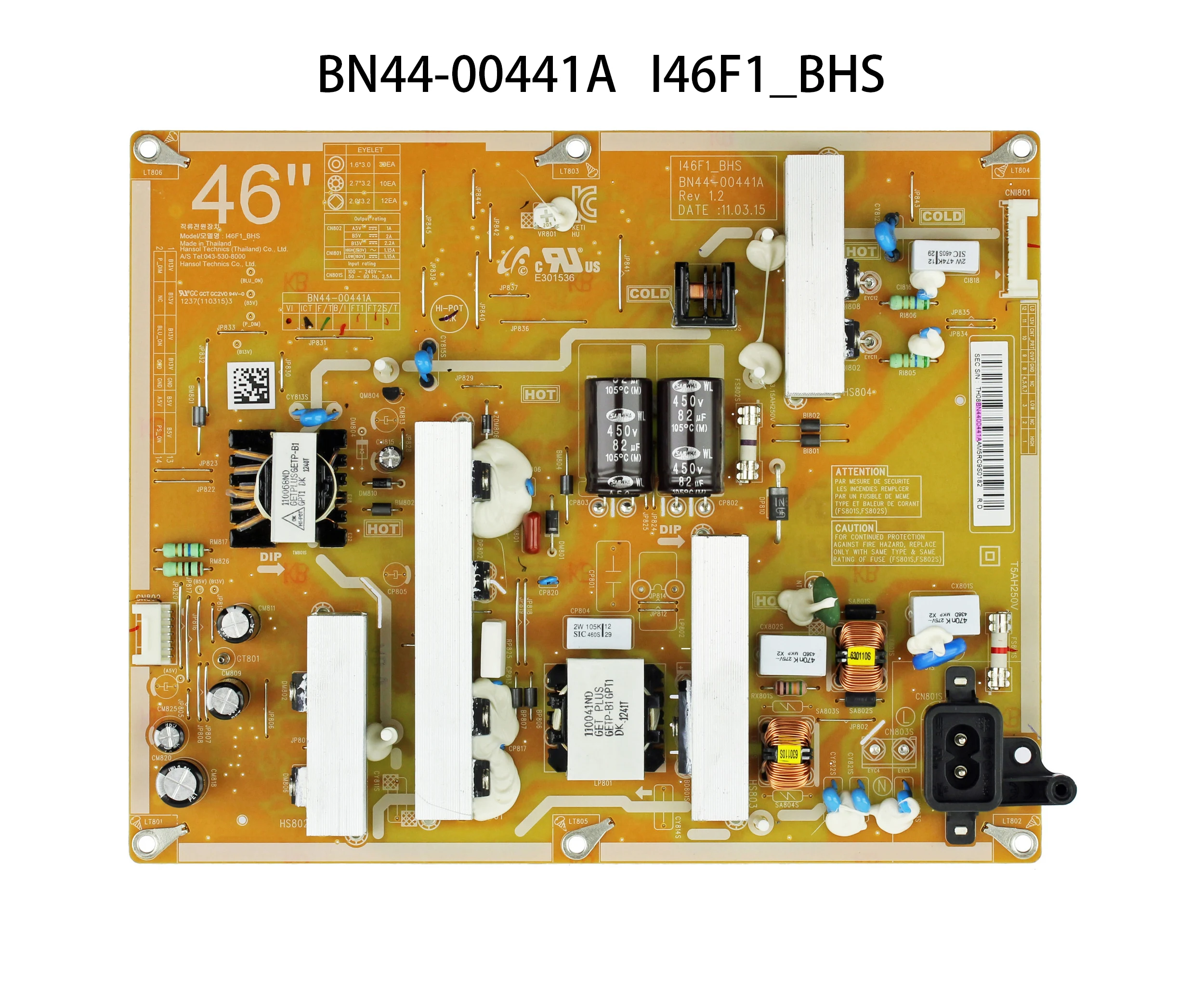 BN44-00441A-I46F1-BHS-Power-Board-is-for-LN46D503F6F-LN46D550K1F ...