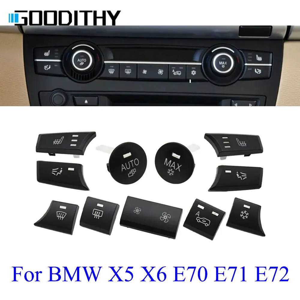 Dashboard-Air-Conditioning-Volume-AC-Vent-Button-Control-Key-Auto-Knob ...