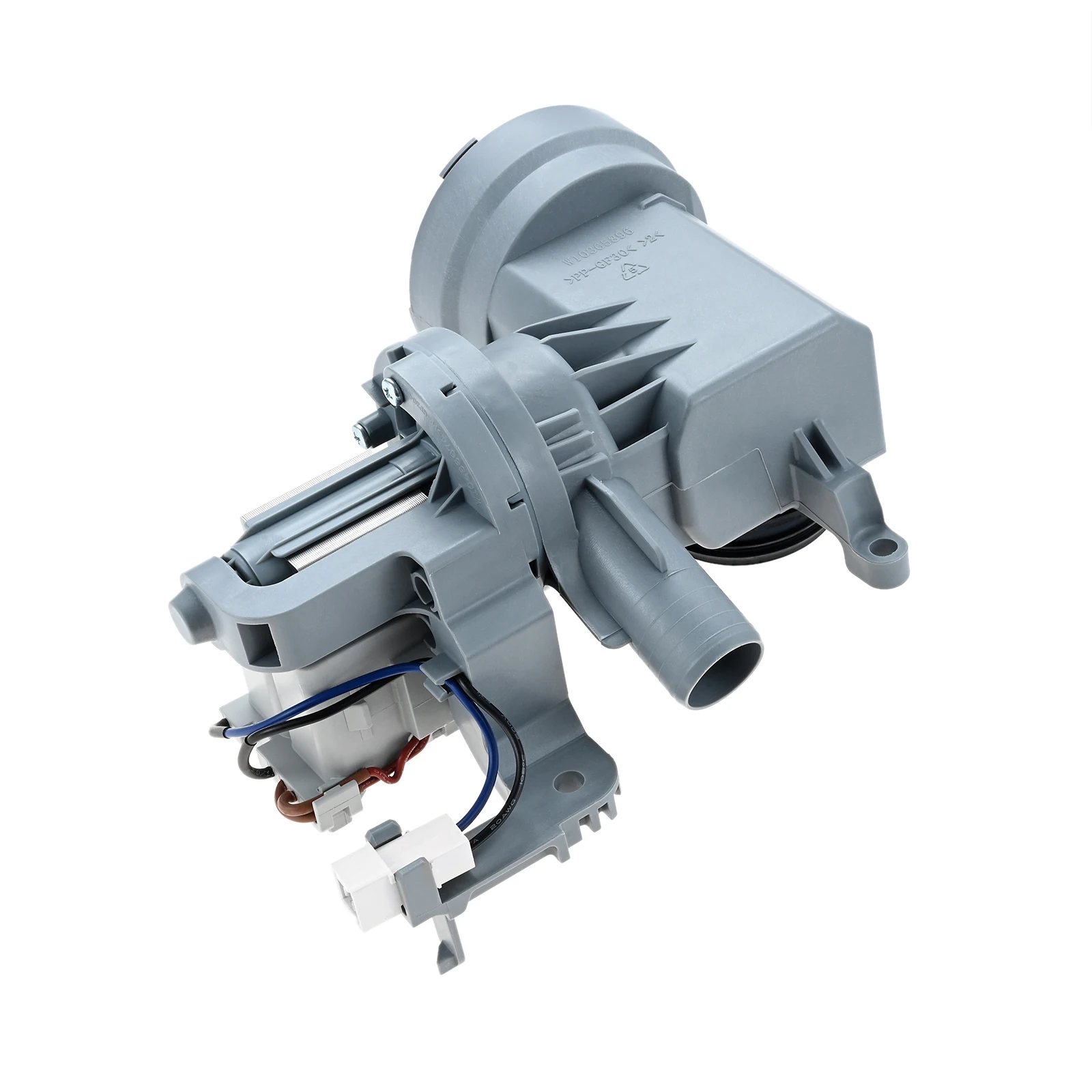 1Pc W10425238 Washer Drain Pump Assembly Compatible with Whirlpool ...