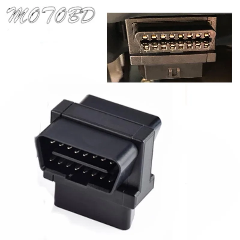 OBD2 OBDII Full 16 Pin One Male to Two Female 1 to 2 OBD Cable Splitter ...