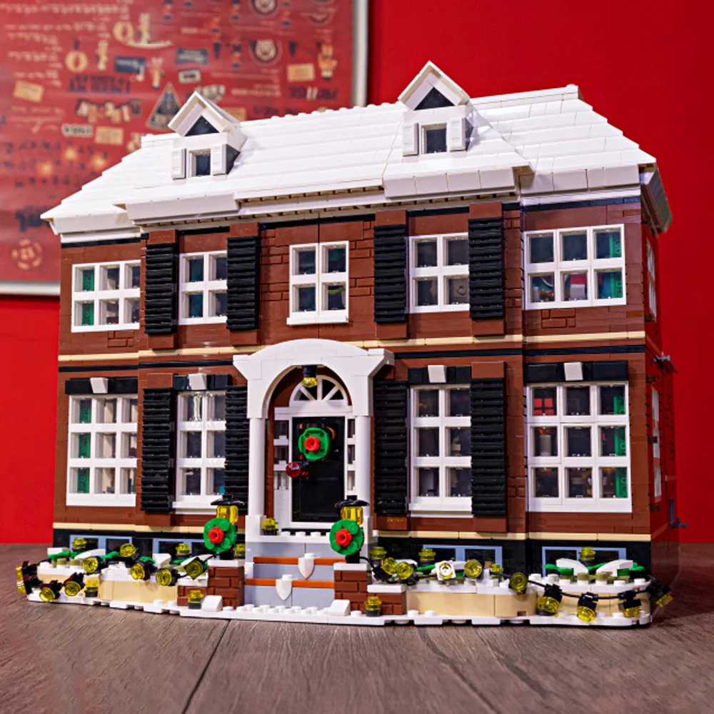 2023-DIY-21330-68478-Home-Alone-House-Set-Model-Building-Blocks-Bricks ...