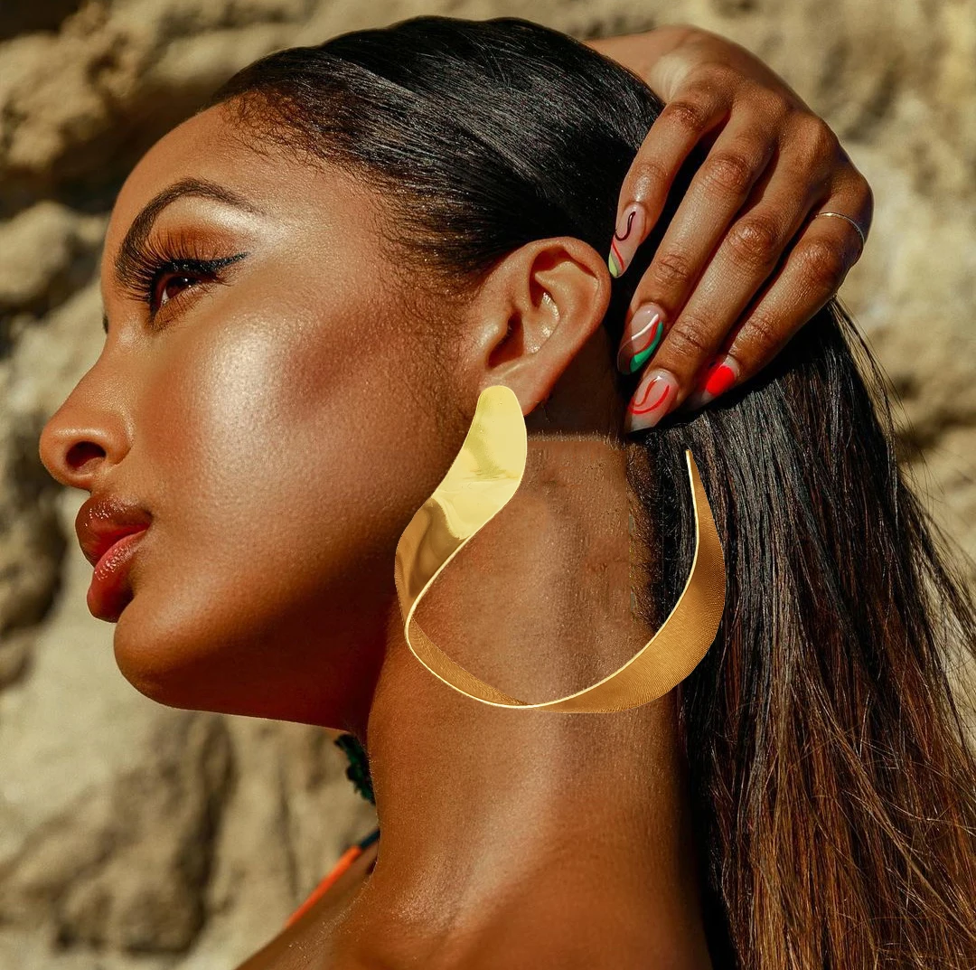 Big Statement Earrings | Women Unique Earrings | Big Earrings Trendy ...