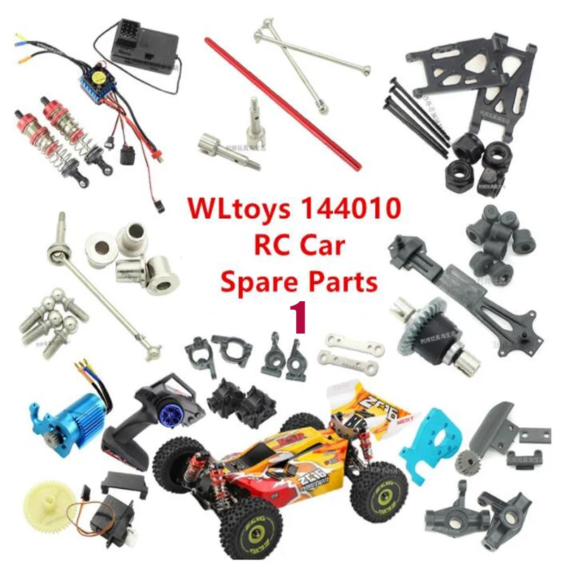 WLtoys-144010-RC-Car-spare-parts-shell-Tires-receiver-motor-servo-gear ...