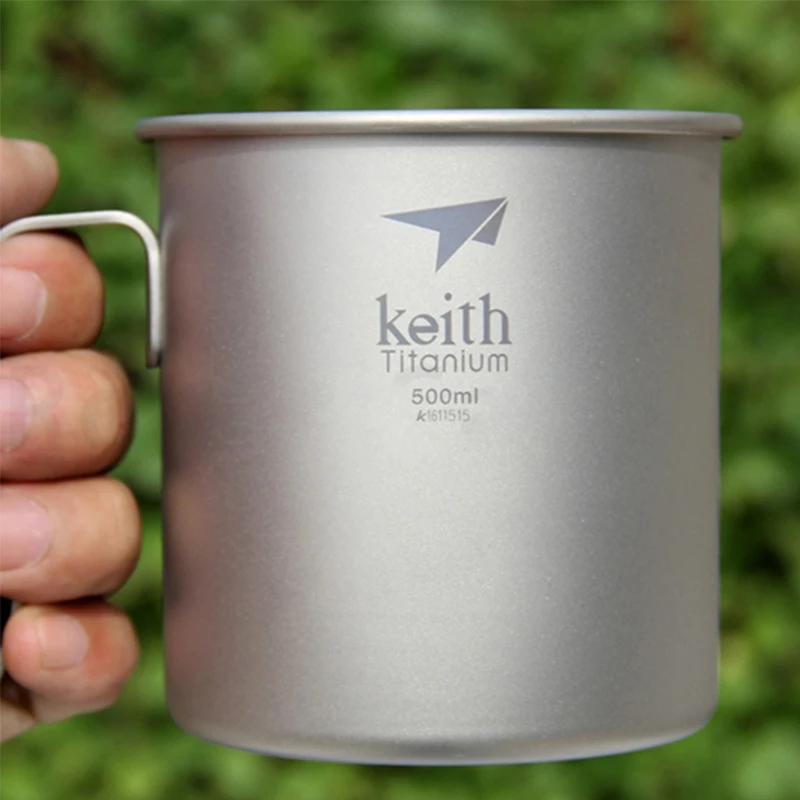 Keith-Tableware-for-Camping-Titanium-Water-Cup-Portable-Outdoor-Travel ...
