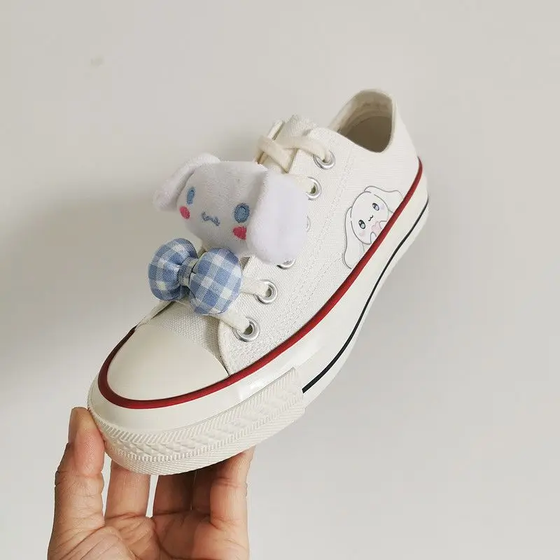 Kawaii Anime Cinnamoroll Canvas Shoes - KawaiiMerch.com