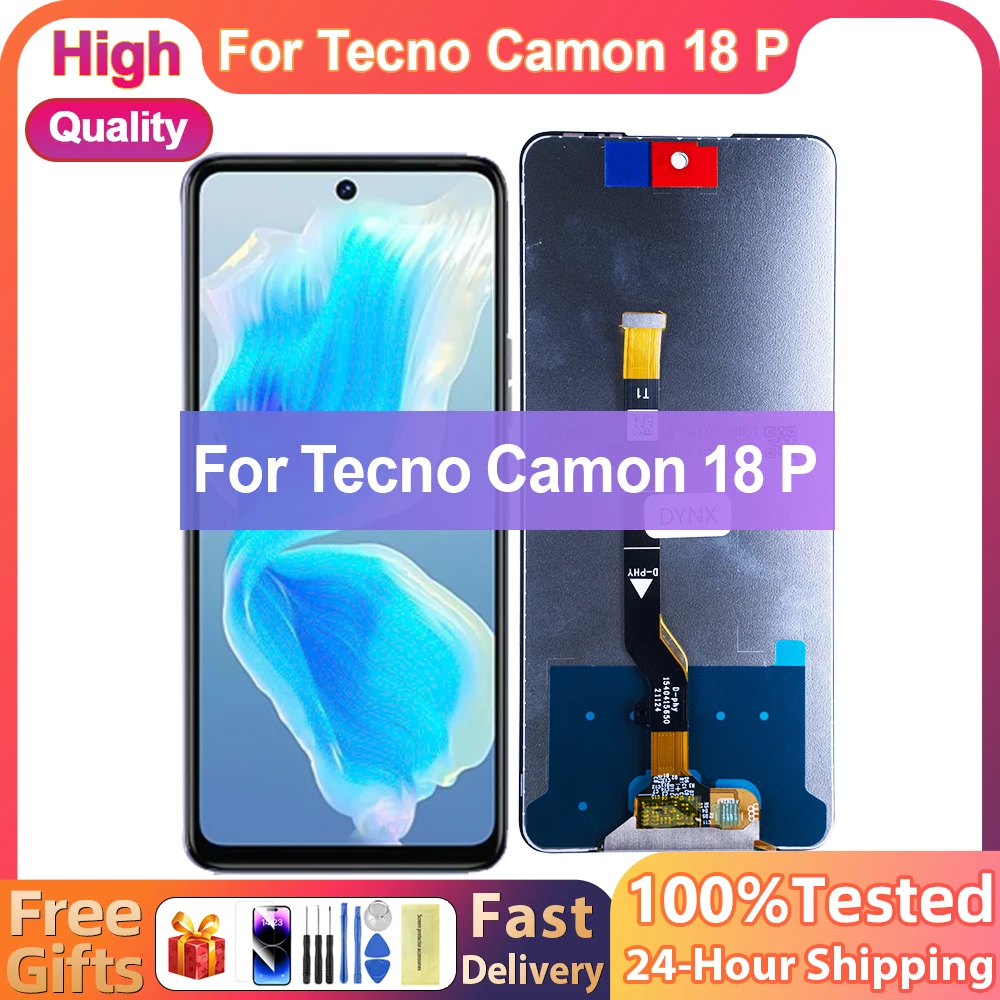 6-8-For-Tecno-Camon-18P-CH7-LCD-Display-Touch-Screen-Digitizer-Assembly ...