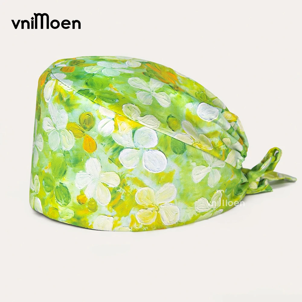 wholesale Pharmacist work cap scrub cap With sweat towel Dental clinic ...