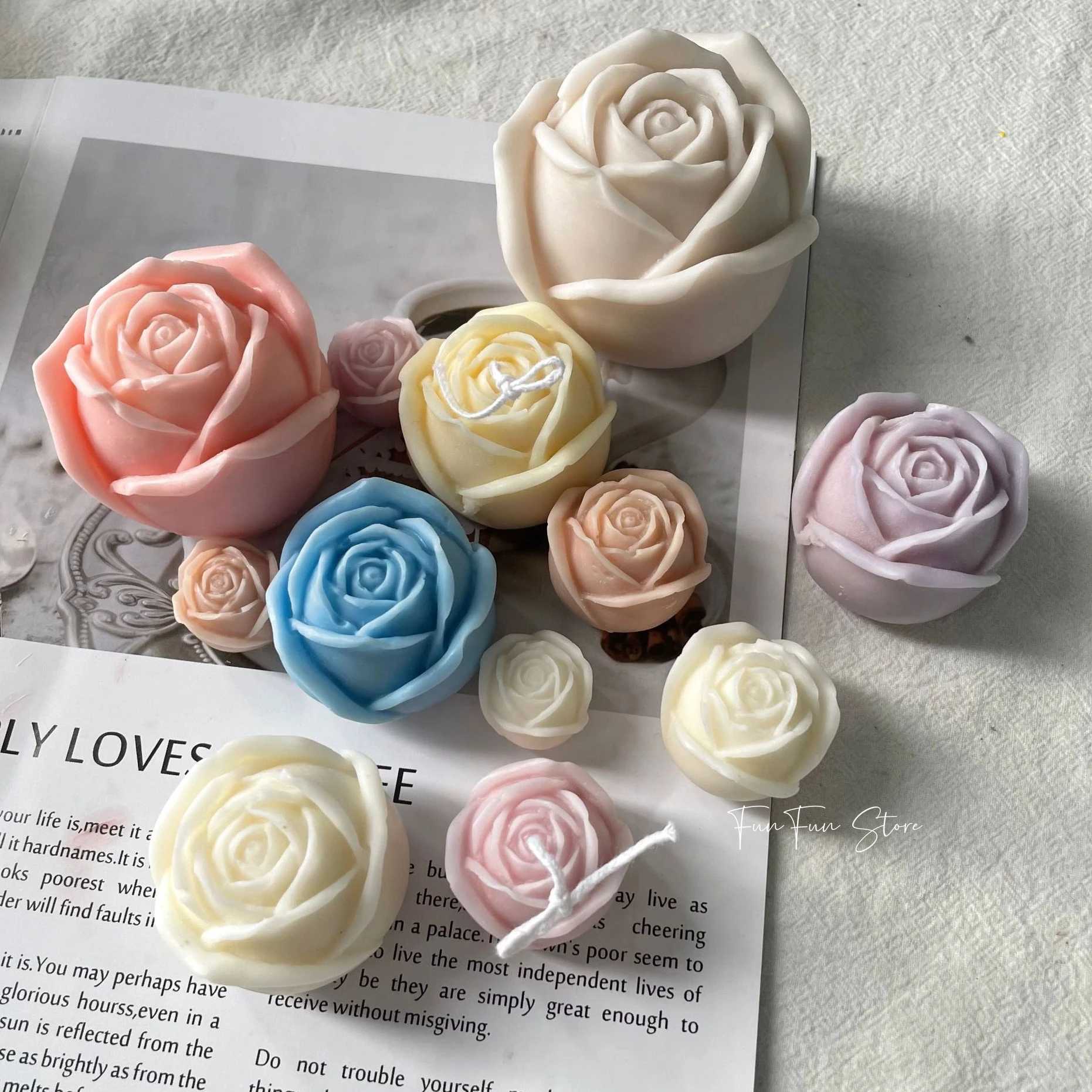 3D-Rose-Flower-Shap-Silicone-Candle-Mold-Fondant-Molds-Handmade-Soap ...