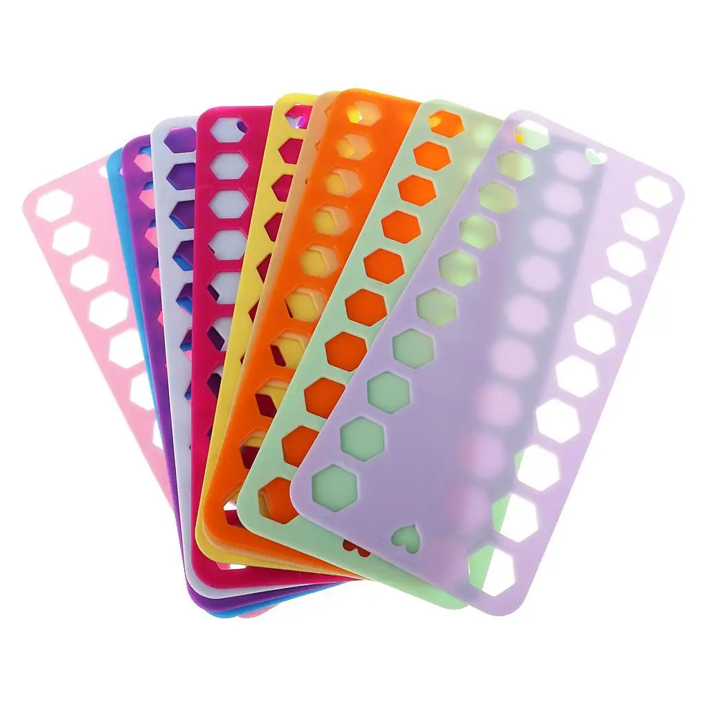 10-Pieces-Embroidery-Thread-Board-Organizer-Sorter-Cross-Stitch-Thread ...