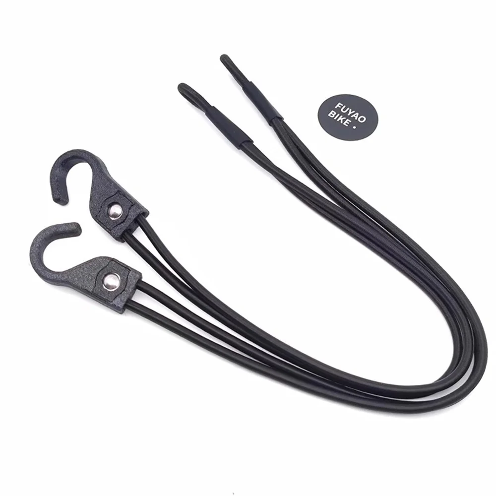 1 pair of bicycle rack elastic ropes suitable for Brompton rear rack ...
