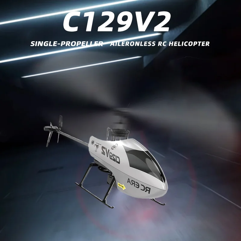 New-C129-V2-RC-Helicopter-6-Channel-2-4Ghz-6-axis-Gyroscope-360-Roll ...