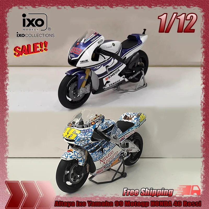 New In Stock Altaya Ixo 1:12 Yamaha 99 Motogp Simulation Alloy ...