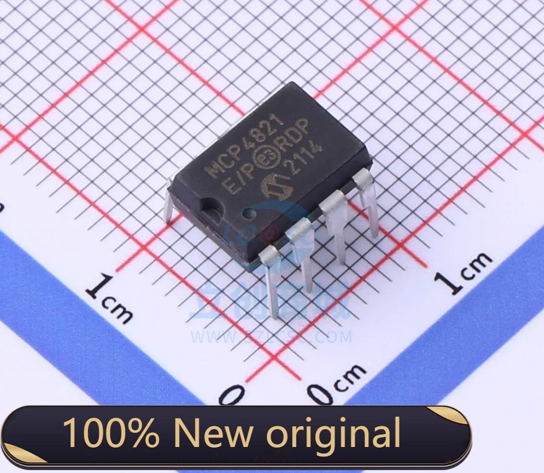 1Pcs-LOTE-MCP4821-E-P-Package-DIP-8-New-Original-Genuine-Analog-to ...