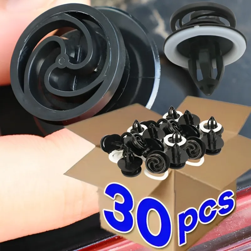 30-10pcs Car Door Card Retainer Trim Panel Clips for AUDI A3/8P A4 B6 ...