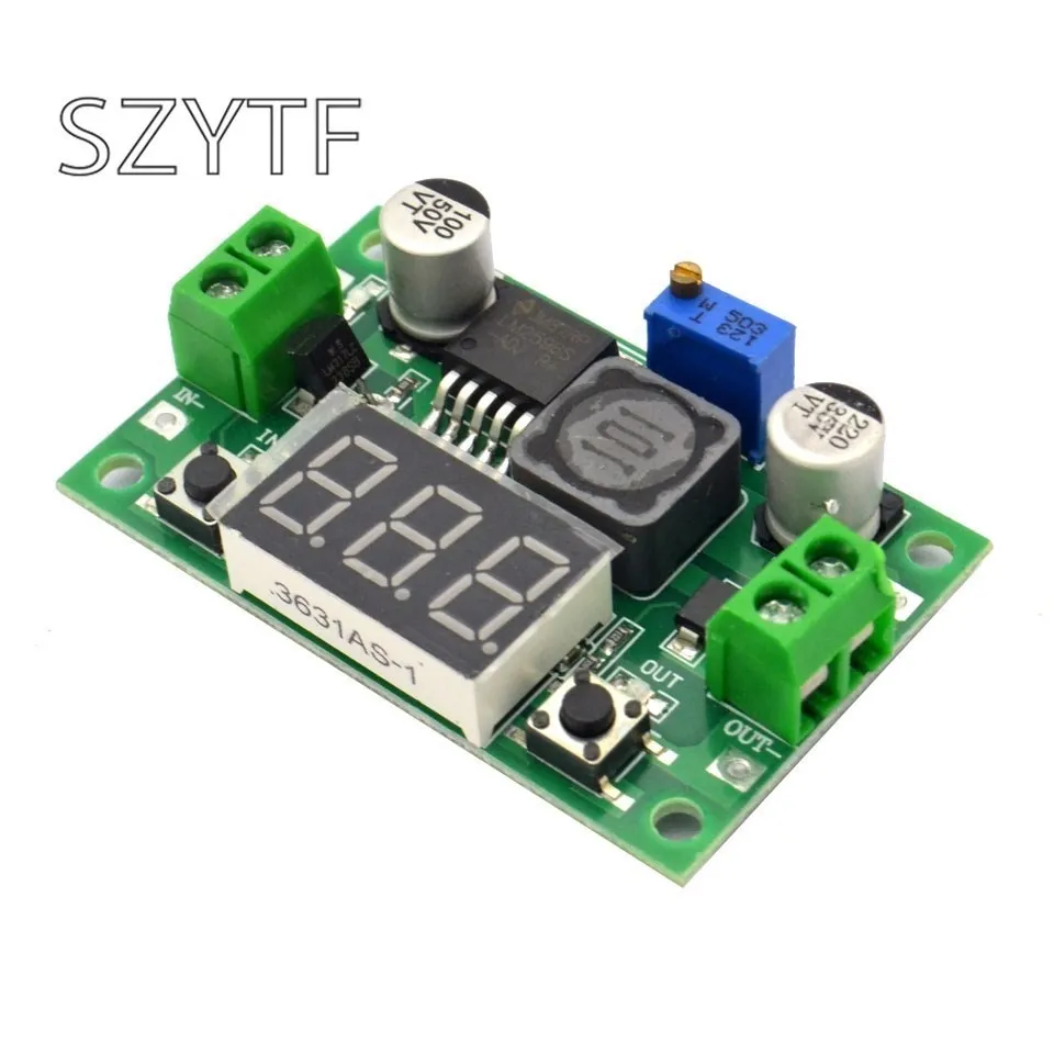 LM2596S High-power Step-down Module DC-DC Adjustable Voltage Regulator ...