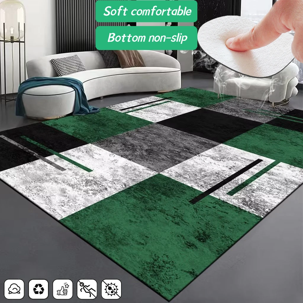 Color-Square-Block-Rug-Modern-Style-Design-Living-Room-Carpet-Home-Sofa ...