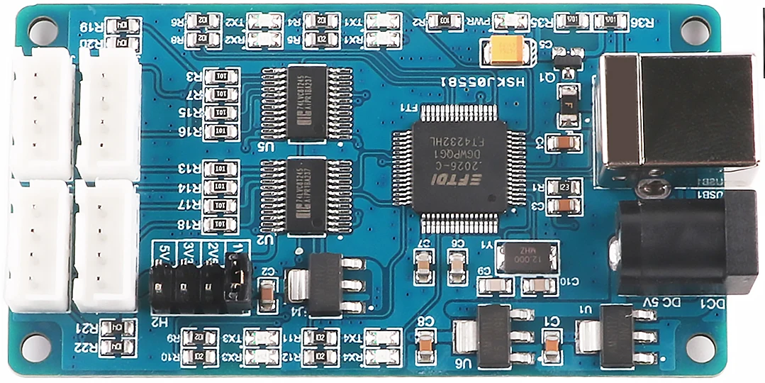USB TTL Serial Cable 1.8V 3.3V 5V Multiple Ways 4 Ports Channels ...