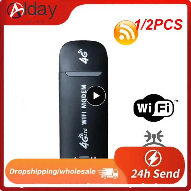 1-2PCS-LTE-Wireless-Router-150Mbps-Modem-Stick-WiFi-Adapter-USB-Dongle ...