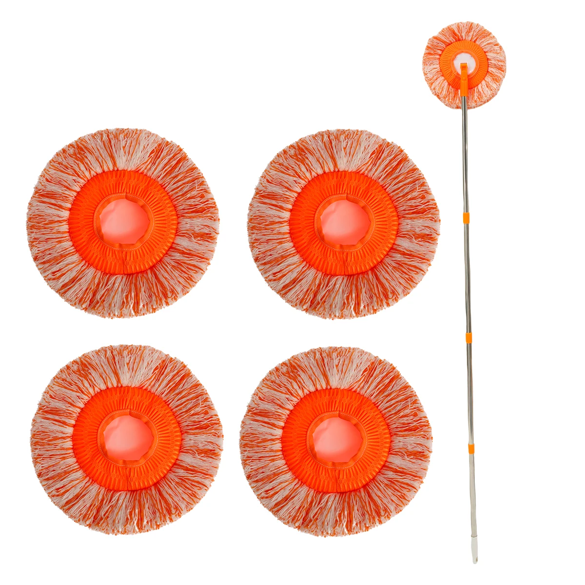 Round-Microfiber-Dust-Mops-Rotatable-Cleaning-Mops-Set-with-Replaceable ...