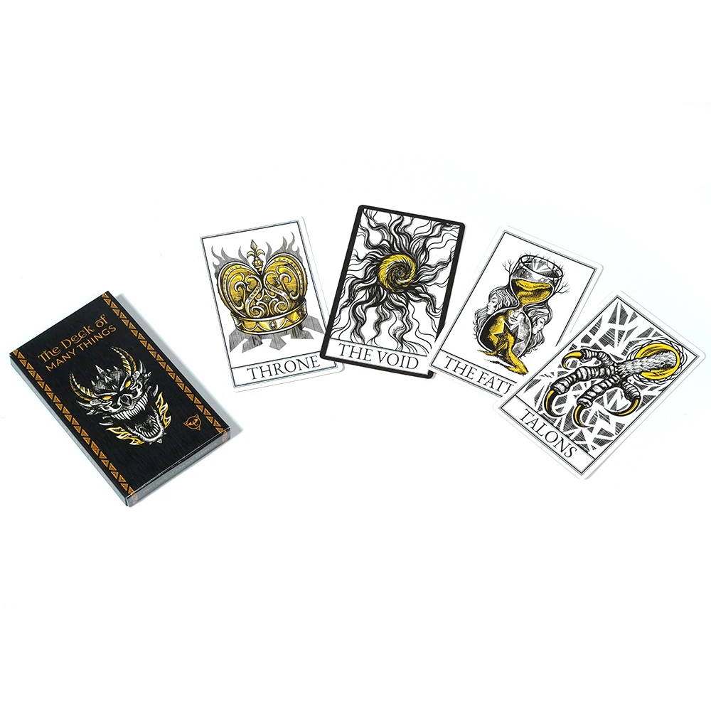 Cartas de Tarot teñidas, baraja de cartas de alta calidad de muchas ...