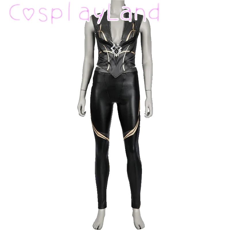 Black-Shadowheart-Cosplay-Costume-Sexy-Female-Suit-Baldur-Suit-Gate-3 ...
