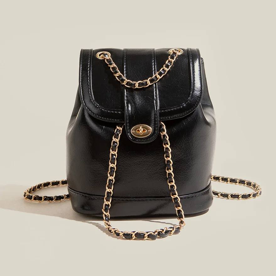 New-Korean-Style-Women-Mini-Backpack-Girls-Spring-Summer-Chains ...