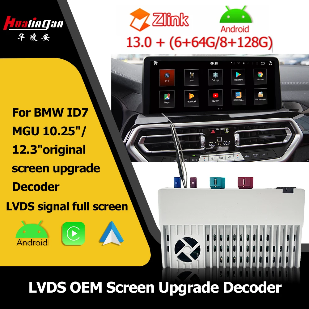 The best Wireless CarPlay adapter for BMW X3 G01 Android Auto id7 10.25 ...