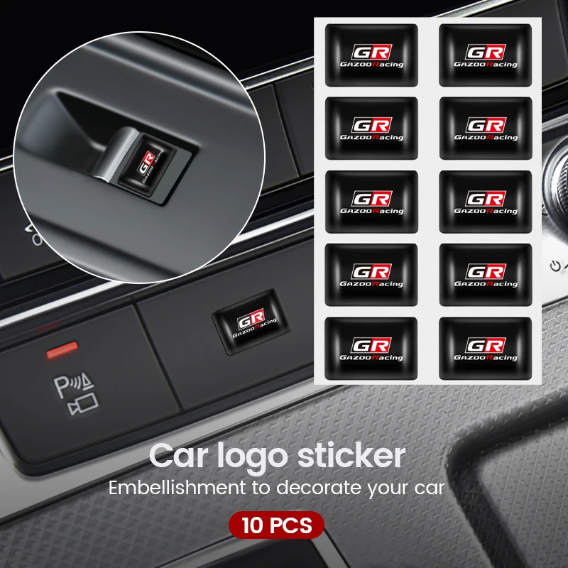 3D-Resin-Car-GR-SPORT-GAZOO-RACING-Emblem-Sticker-Decor-Badge-Decal ...