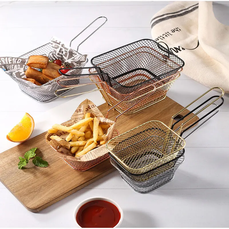 1Pcs-Stainless-Steel-Mini-French-Fries-Frying-Baskets-Food-Presentation ...