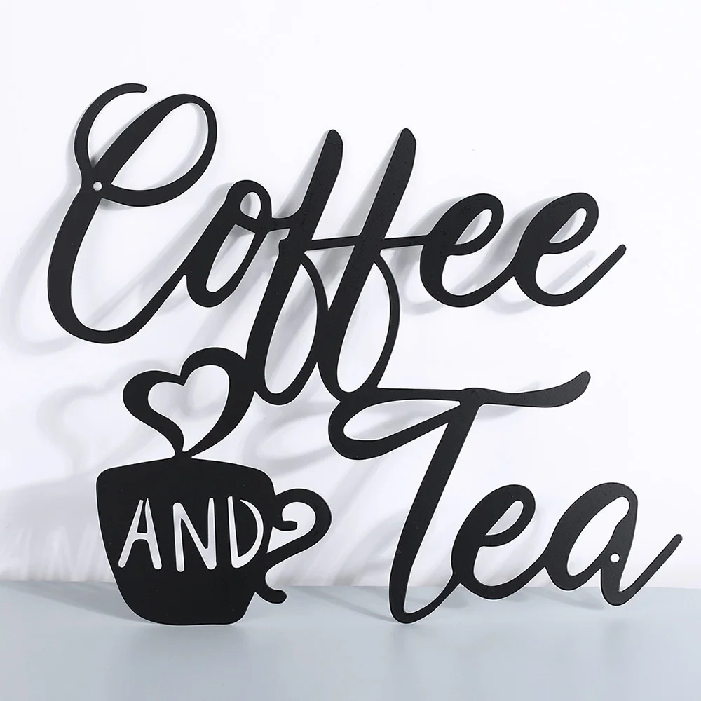 Coffee-Sign-Coffee-And-Tea-Bar-Sign-Metal-Hanging-Wall-Art-Sign-Cafe ...