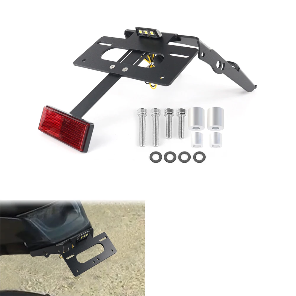 Motorcycle-License-Plate-Holder-Fit-For-Husqvarna-VitPilen-401-SvartPilen-401-250-200-125-Rear ...