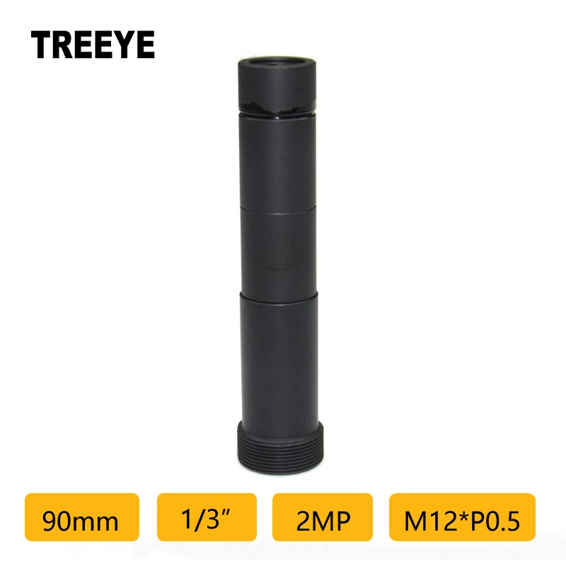 HD 2MP 90mm Telephoto Lens 1/3" M12 CCTV Lens Security Camera Manual ...