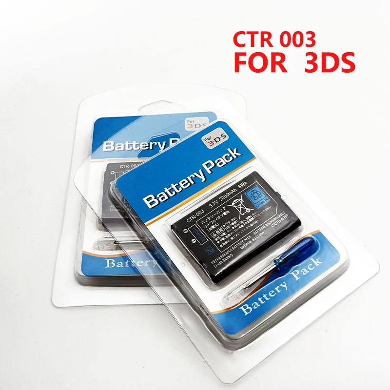 CTR 003 Wireless Controller Battery Pack for Nintendo 3DS 2DS XL ...