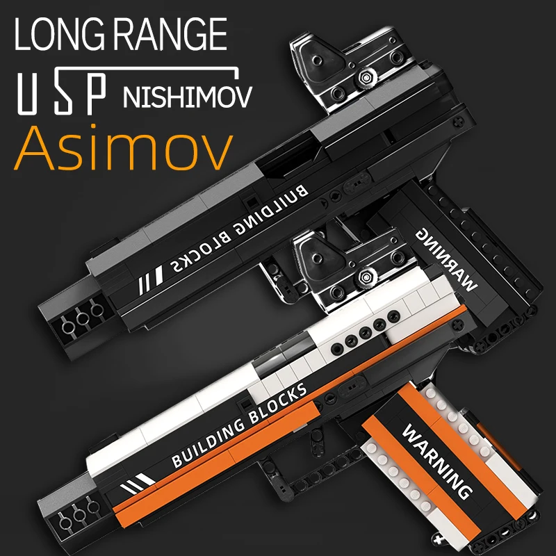 380pcs-Technical-Pistol-Building-Block-Military-Weapon-Pistol-Bricks ...