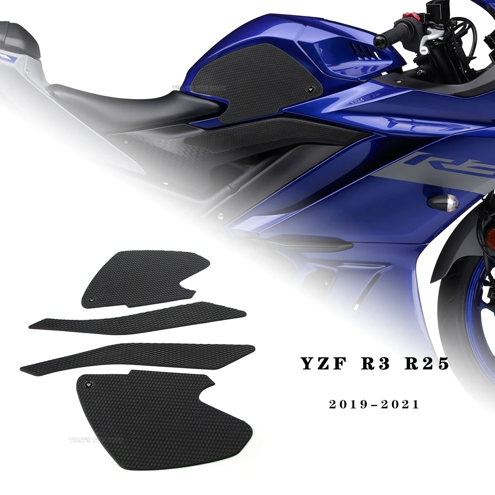 For-Yamaha-YZF-R3-R25-YZF-R3-2019-2023-2020-Side-Fuel-Tank-Pad ...