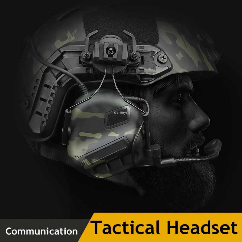 Tactical Headset Communication Accessories Shooting Headset Hunting ...