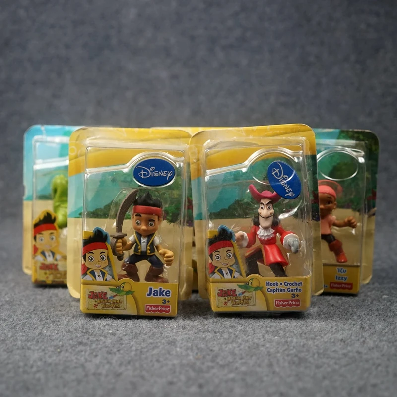 Disney-Cartoon-Jake-and-The-Never-Land-Pirates-Doll-Gifts-Toy-Model ...
