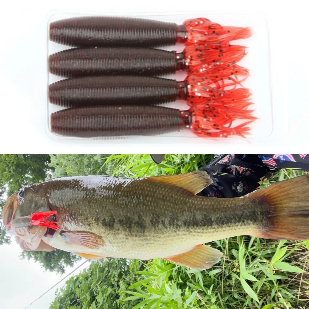 TSUYOKI-Fat-Ika-soft-lure-4pcs-bag-easy-shiner-shad-lure-silicone ...