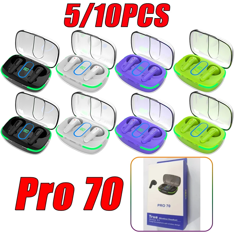 Pro-70-TWS-Headphones-Bluetooth-Earphones-Game-Earbuds-Fones-Wireless ...