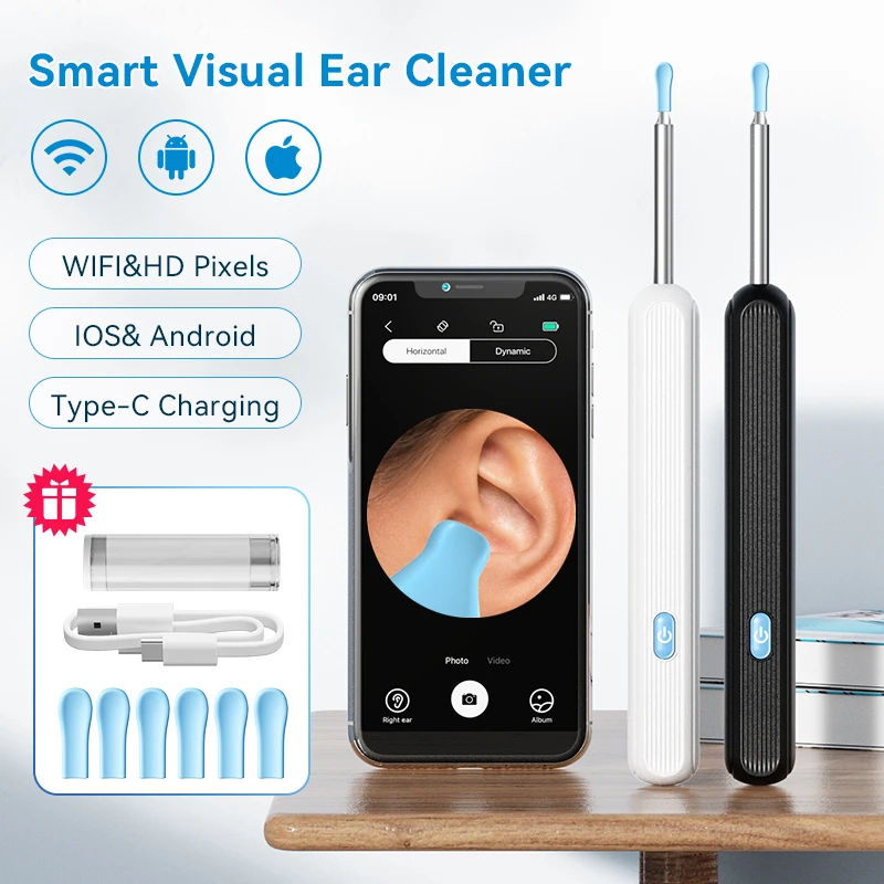 Visual-Ear-Wax-Cleaner-with-Camera-Safe-Earwax-Removal-Endoscope-with ...
